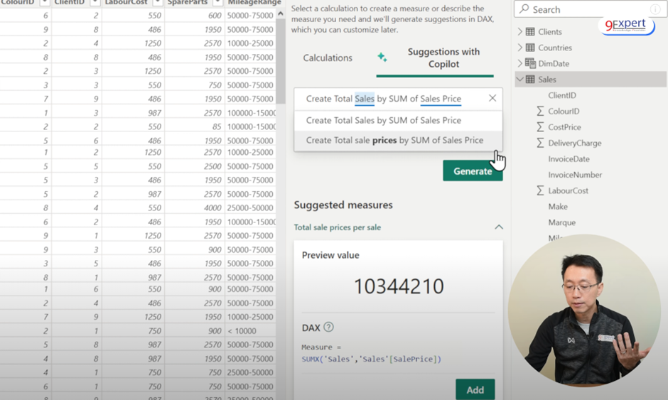 DAX Copilot ใน Power BI กับการปฏิวัติการวิเคราะห์ข้อมูลด้วย AI | 9Expert