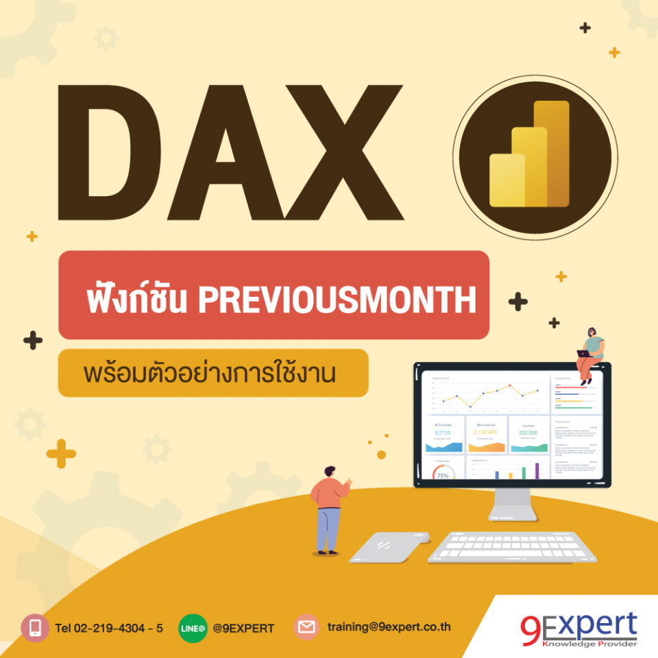 DAX Function PREVIOUSMONTH | 9Expert